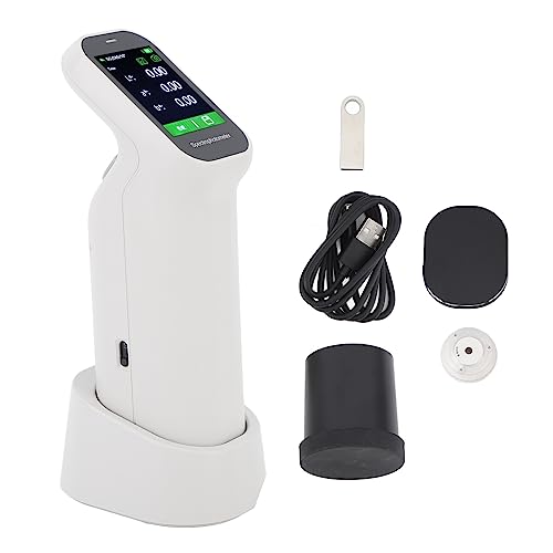 Color Analyzer Digital Colorimeter Touch Screen 6mm 11mm Color Difference Meter Tester Plastic Painting Objective Reflectance Data Stable Measurement Scene ABS Material