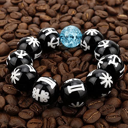 Black Panther Cosplay Kimoyo Beads Charm Bracelet W/Bag Bead#12759