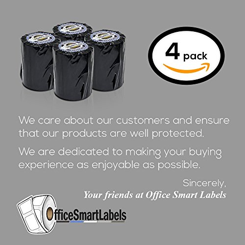 OfficeSmartLabels - 4 x 6 inch 4XL Internet Postage Shipping Labels, Shipping Labels, Compatible with 1744907 (4 Rolls - 220 Labels Per Roll)