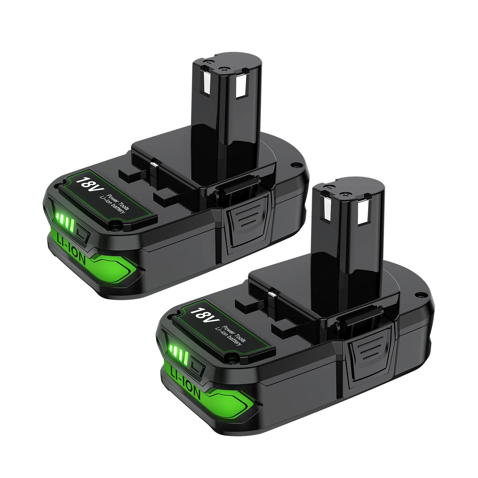Boancell P108 18V 4.0Ah Lithium Battery Replacement for 18V Lithium Battery P102 P103 P105 P107 P108 P109 ONE+ Cordless Tool