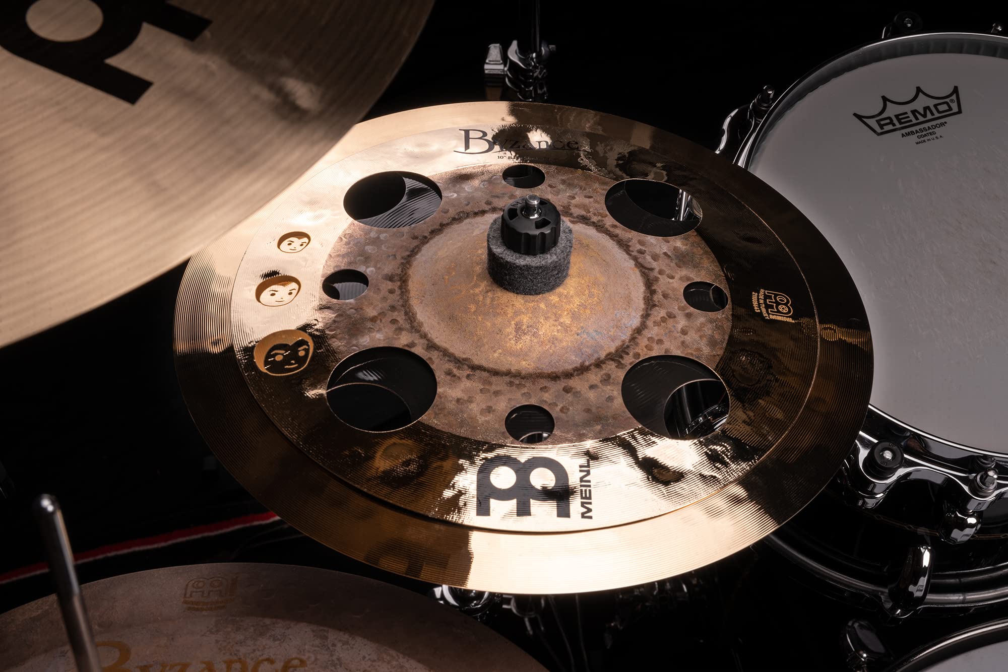 Meinl Cymbals Luke Holland 10"/12" Artist Concept Model Baby Stack Effect, 2-Year Warranty (AC