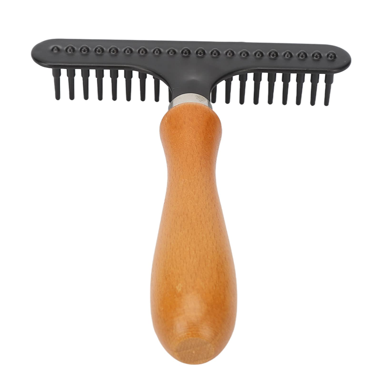 Carpet Rake, Portable Stainless Steel Handheld Carpet Rake Cleaning Grooming Hair Groomer Rug Rake for Beauty Salon