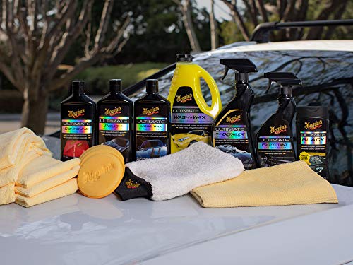 Meguiar's Ultimate Car Care Kit β Premium Detailing Kit For Your Car β G55048