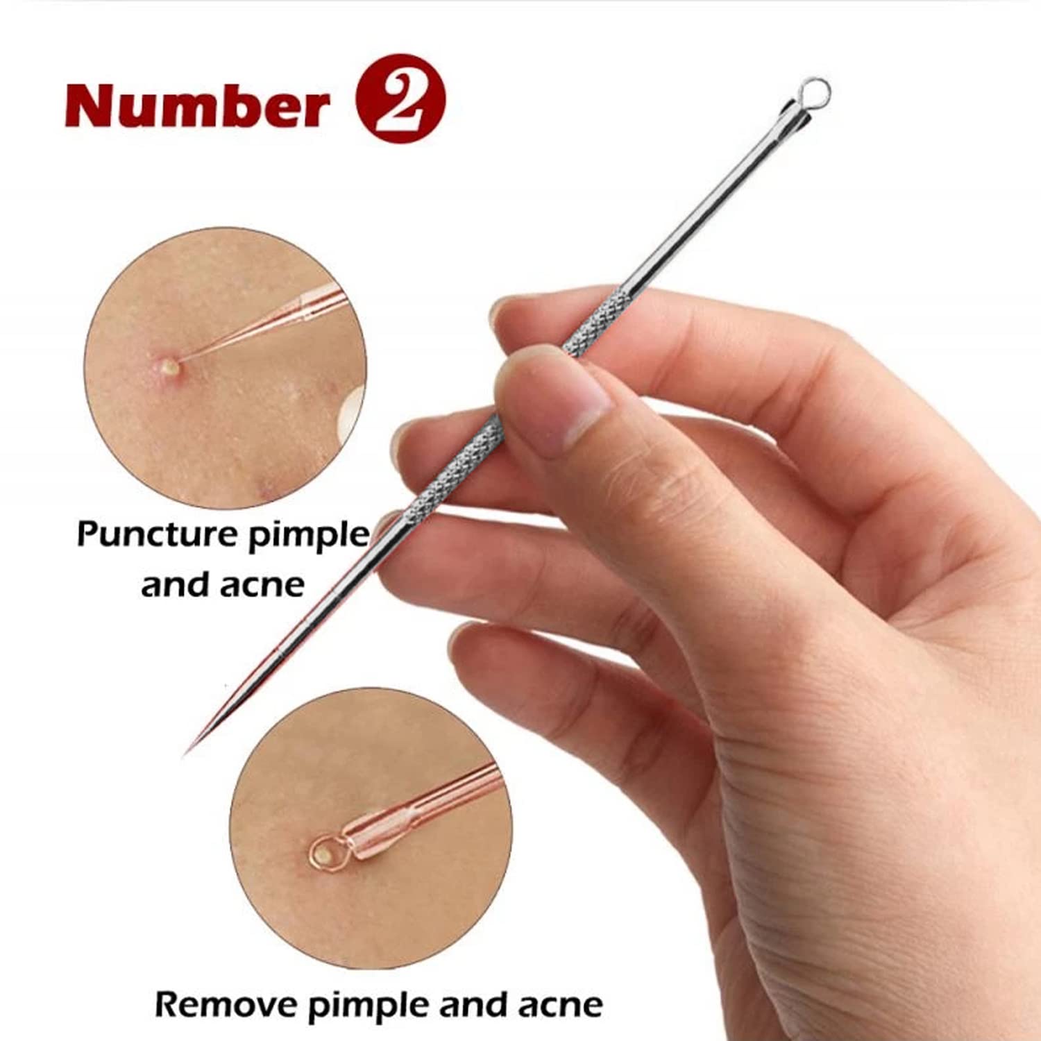 Blackhead Remover 16pcs Kit with Portable Box
