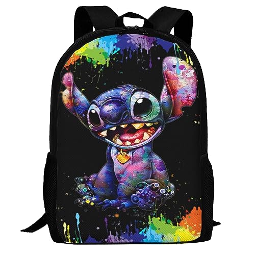 Giuda Cute Anime Backpack 17 Inch Large Capacity Multifunction Backpacks Lightweight Sports Travel Laptop Bag Daypack
