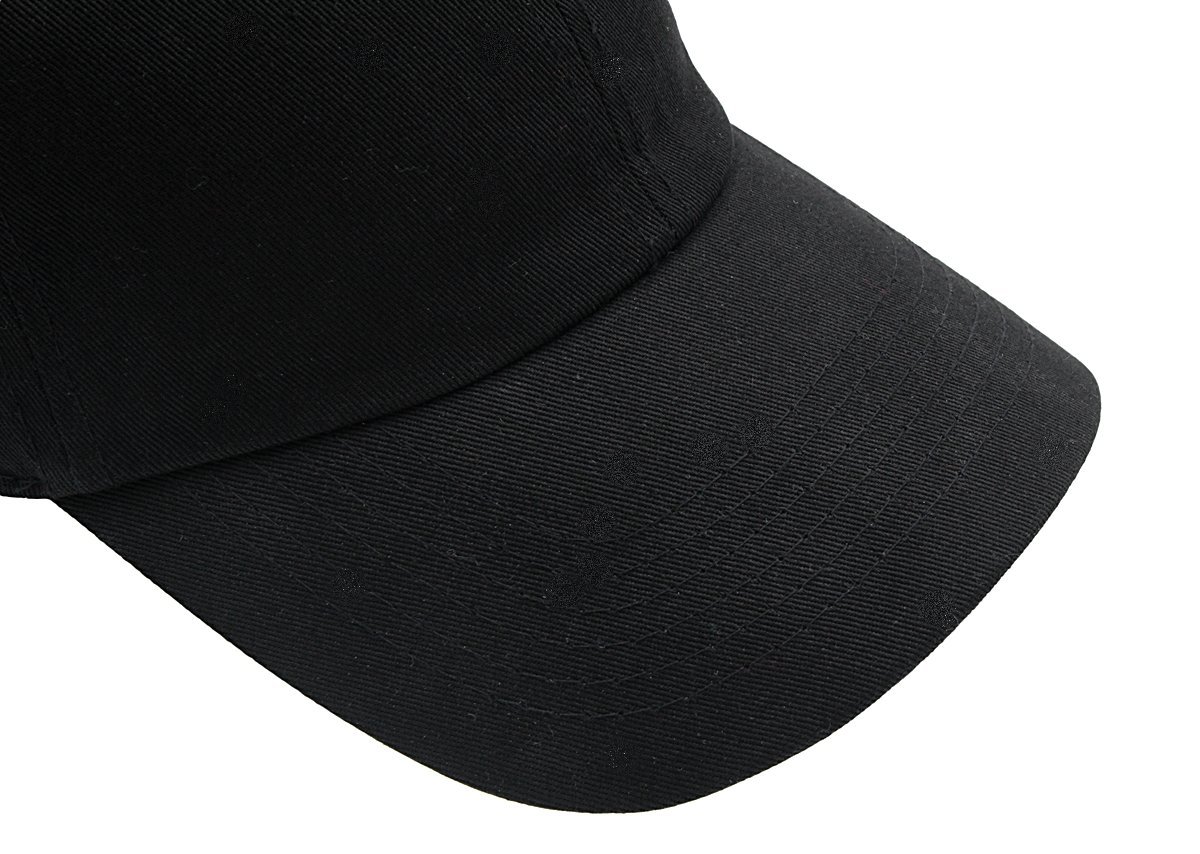 Baseball Cap for Men Women - Classic Dad Hat, BLK