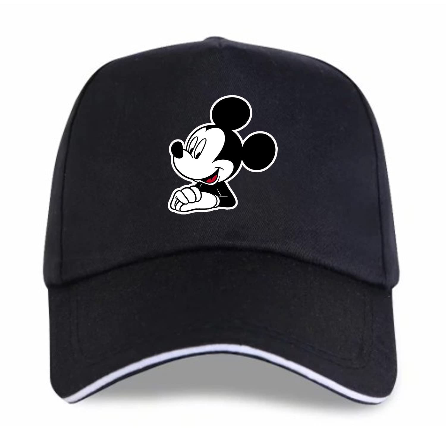 Black Baseball Hat for Men Women Adjustable Dad Hats Ball Cap