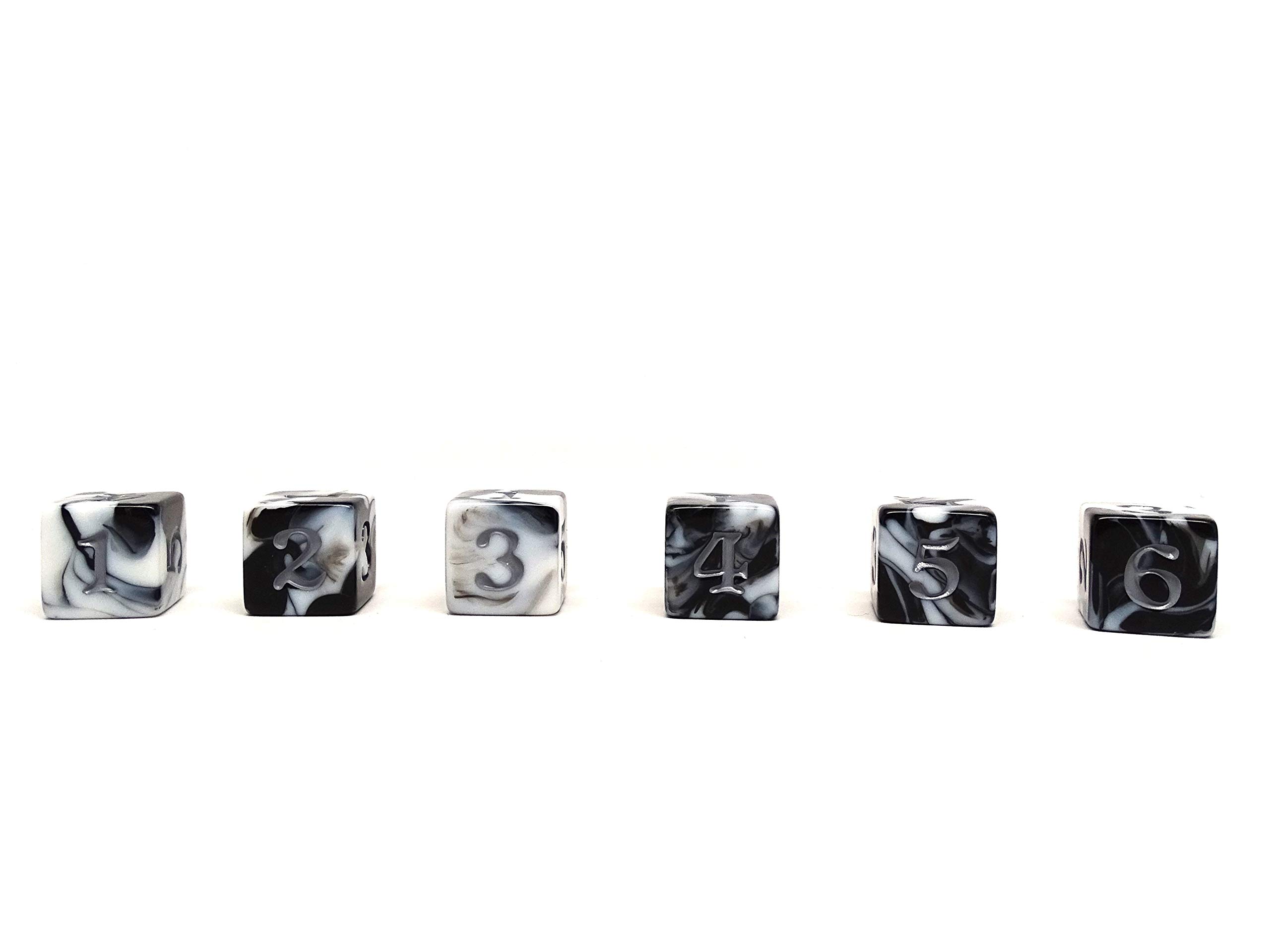 HYVIF Tabletop War Game D6 Army Dice - 25 Count Collections of D6 Six Sided Dice (Army 5)