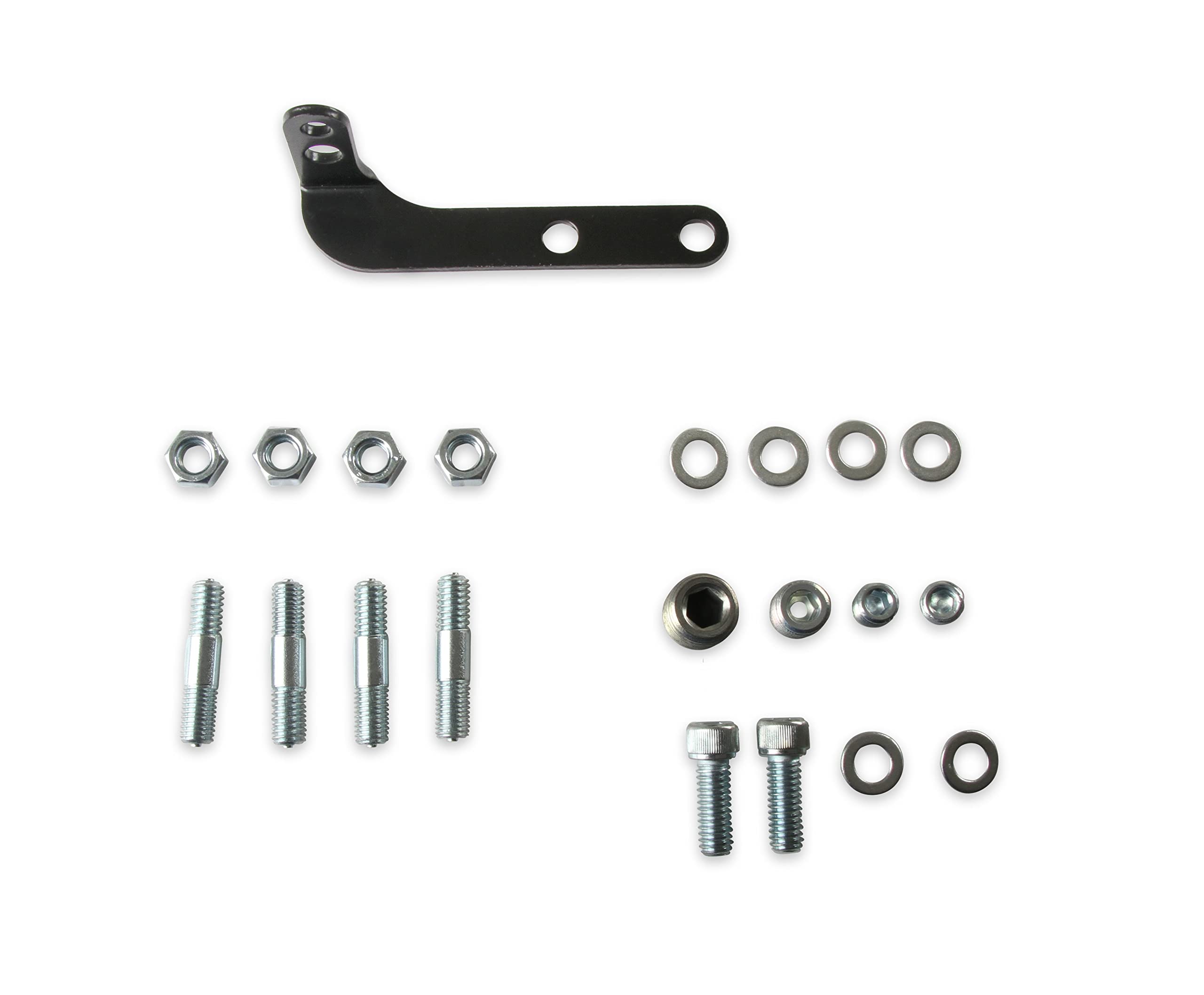 Holley EFI Intake Elbow, Ford Throttle To 4150, Blk