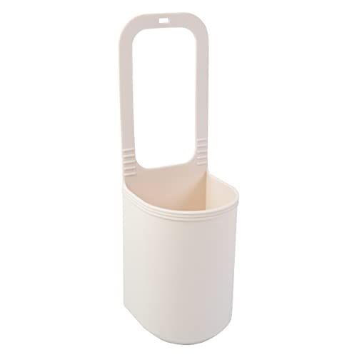 Stroller Organizer with Cup Holder, Universal Stroller Cup Holder for Wheelchair, Plus Size, Measures 12"x 3.6"x 3.8", Suitable for Camping Chair, Lawn Chair, Bike, Treadmill, Bathroom - Milky White