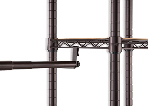 TRINITY Expandable Closet Organizer, Dark Bronze