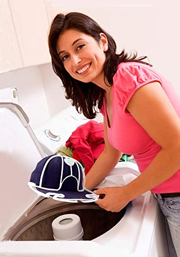 Perfect Curve Cap Washer (Black) – Hat Cleaner For Baseball Caps | Baseball Cap Washer For Washing Machine | Baseball Cap Washer For Dish Washer | Baseball Hat Washer | Flat Brim or Curved Brim