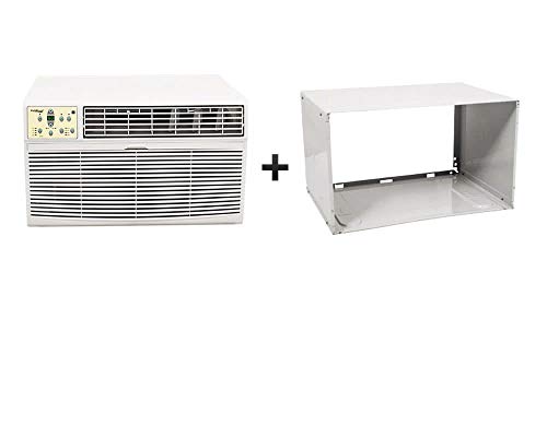Koldfront WTC12001WSLV 12,000 BTU 208/230V Through the Wall Heat/Cool Air Conditioner with Sleeve