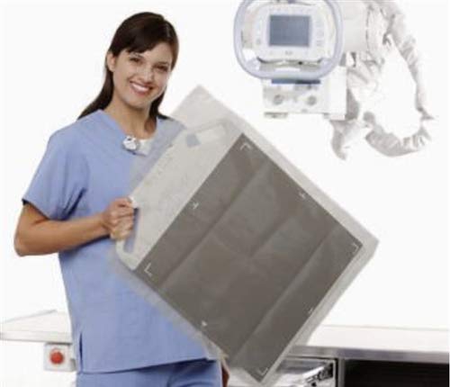 Colortrieve X-Ray Cassette/Receptor Cover - 16" x 19" Zip Top Bag, Fits 14x17" Cassette, 4 mil, Box of 250