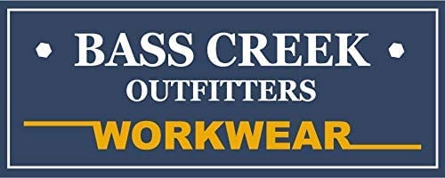 Bass Creek Outfitters Men's Snow Bib - Insulated Overall Ski Pants, Size X-Large, Black