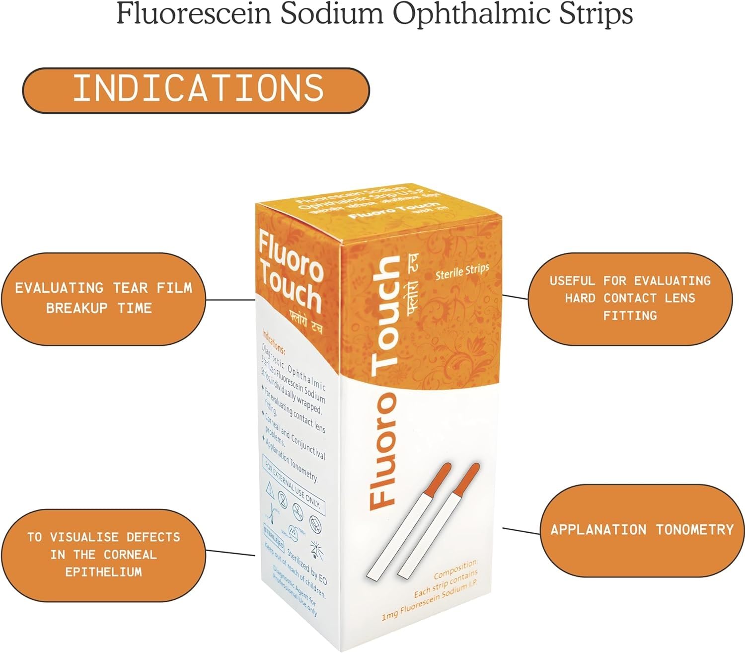 Fluoro Touch Strips - 300 Strips by KASHSURG