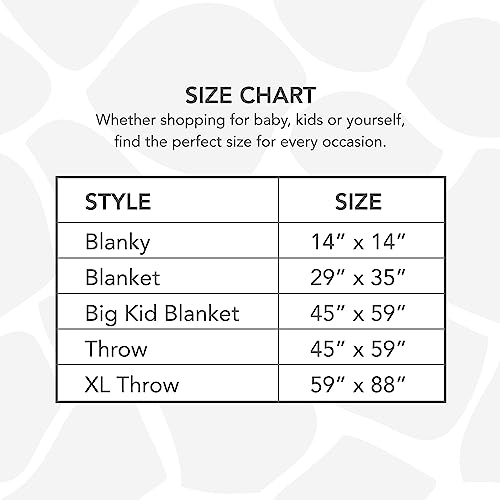 Little Giraffe Baby Blanket - Chenille Soft Blanket with Satin Trim - Baby Stroller Blanket - Newborn Baby Essentials & Baby Gifts - 29x35 - Lavender