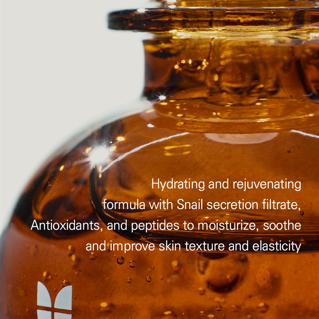 MIZON Snail Repair Intensive Ampoule Snail Mucin with Hyaluronic Acid Vitamin E Adenosine Elasticity Booster Skin Nutrition (30ml 1.01 fl oz)