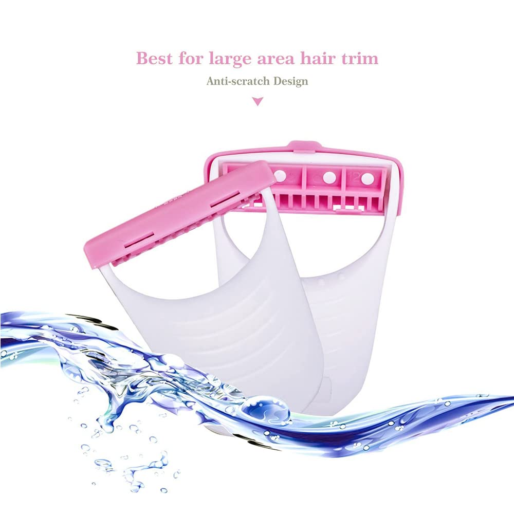 Disposable Blade Razor 20 PCS with individed pack, unisex dry/wet use hair removal, Safety Hygiene Protable