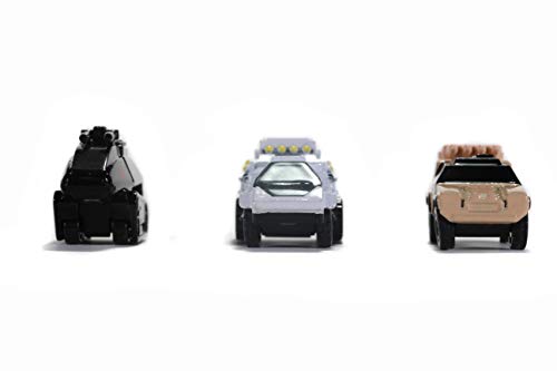 G.I. Joe 1.65" Nano 3-Pack Die-cast Cars, Toys for Kids and Adults