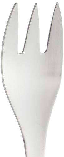 Sori Yanagi Simple Form Cutlery for Easy Use, Tsubamesanjo Stainless Steel Table Fork, Sleek Design for Smooth Texture, Dishwasher Safe, Brushed Finish