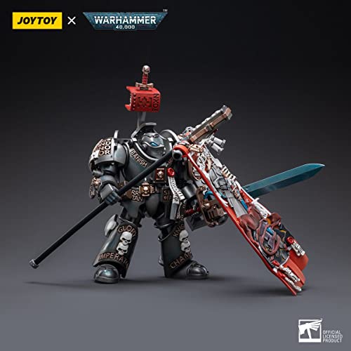 JoyToy 1/18 Warhammer 40,000 Grey Knights Terminators Retius Akantar Action Figures 4