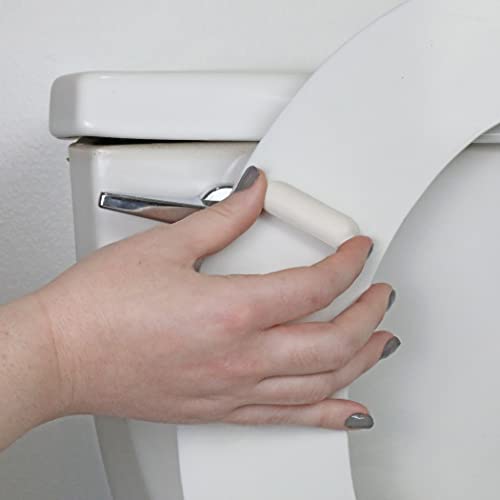 Danco 10062 Universal Bumper, for Use with Toilet Seats, Rubber, 1 Pack, White