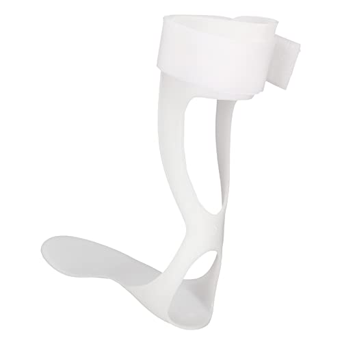 BOLORAMO Ankle Foot Orthosis Support, Cuttable Ergonomic AFO Splint Lightweight Straightener Corrector for Injury Recovery(L, Left Foot)