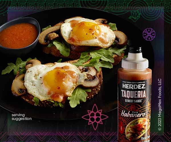 HERDEZ TAQUERIA STREET SAUCE Variety Pack, Habanero, Verde, Roja, Chipotle, Avocado Cilantro, Cilantro Lime, 9 oz Bottles (6 Pack)