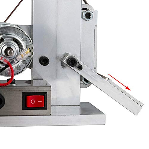 Diy Mini Belt Sander Electric Knife Apex Edge Sharpener Sanding Machine Belts Adapter Polisher Kits 7 Speed Diy Polishing Grinding Machine Power Tools Sander