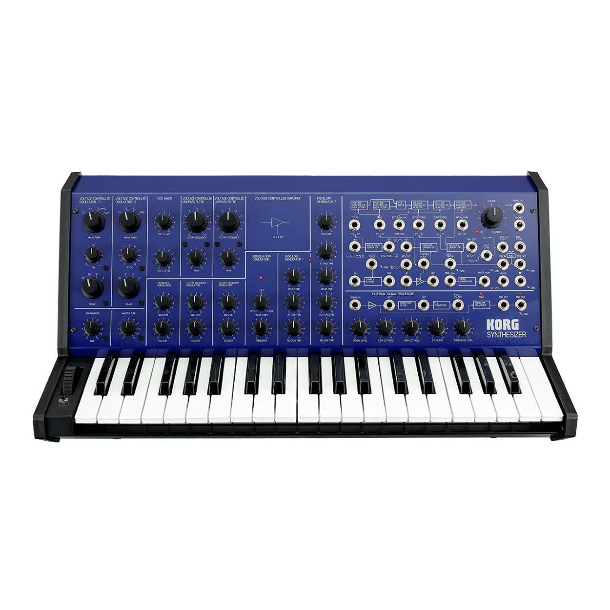 Korg MS-20 FS Analog Synthesizer - Blue