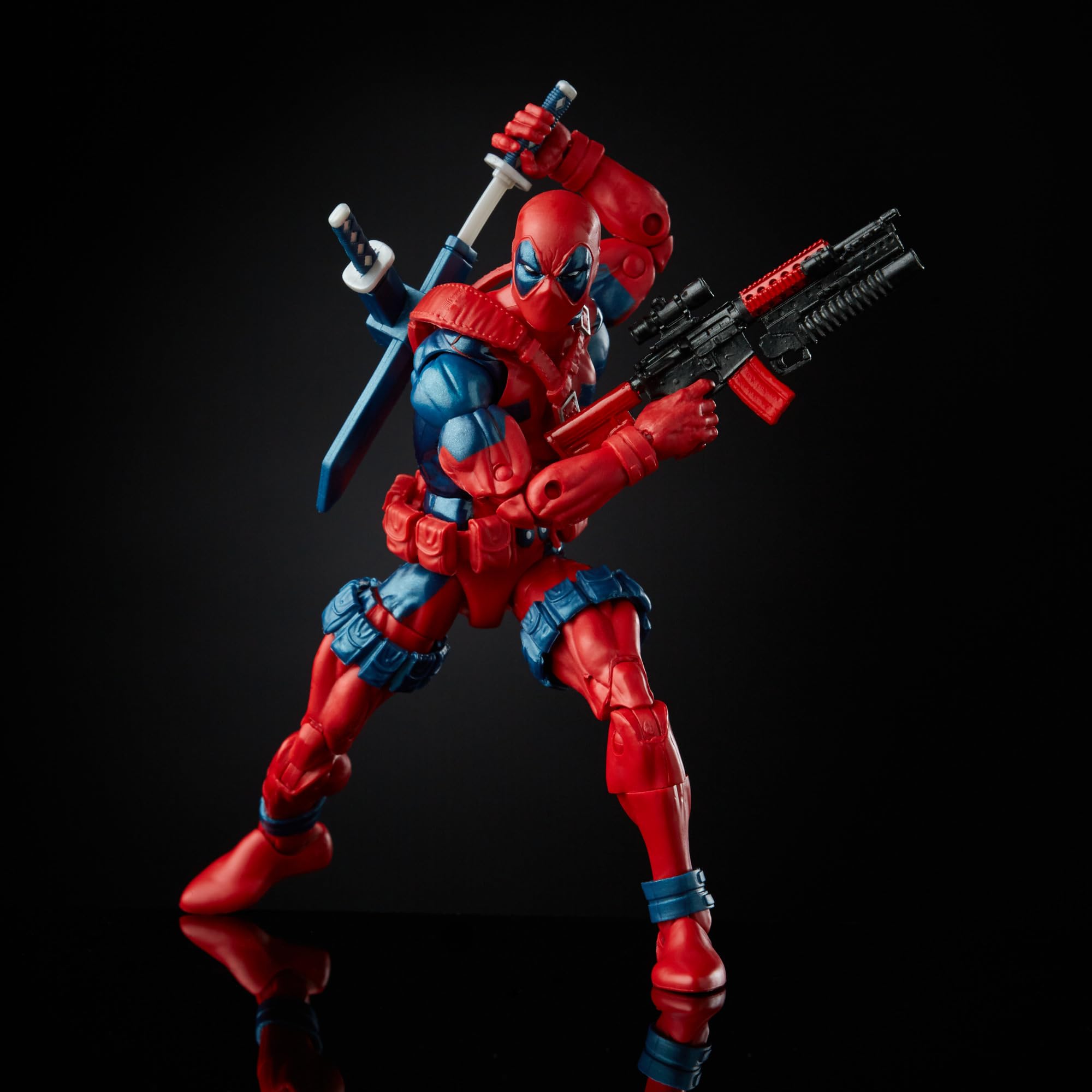 Marvel Legends Series Deadpool, Marvel Comics Uncanny X-Men X-Force Retro Collectible 6 Inch Action Figure for Adults Ages 14 and Up