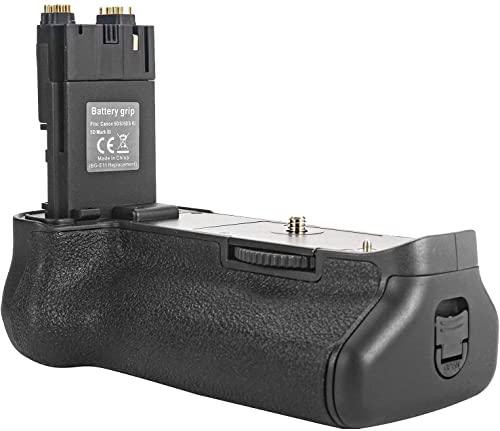 Battery Grip Compatible with Canon EOS 5D Mark Ⅲ 5DS 5DSR Camera, Replacement for Canon BG-E11, Work with LP-E6 LP-E6N Batteries