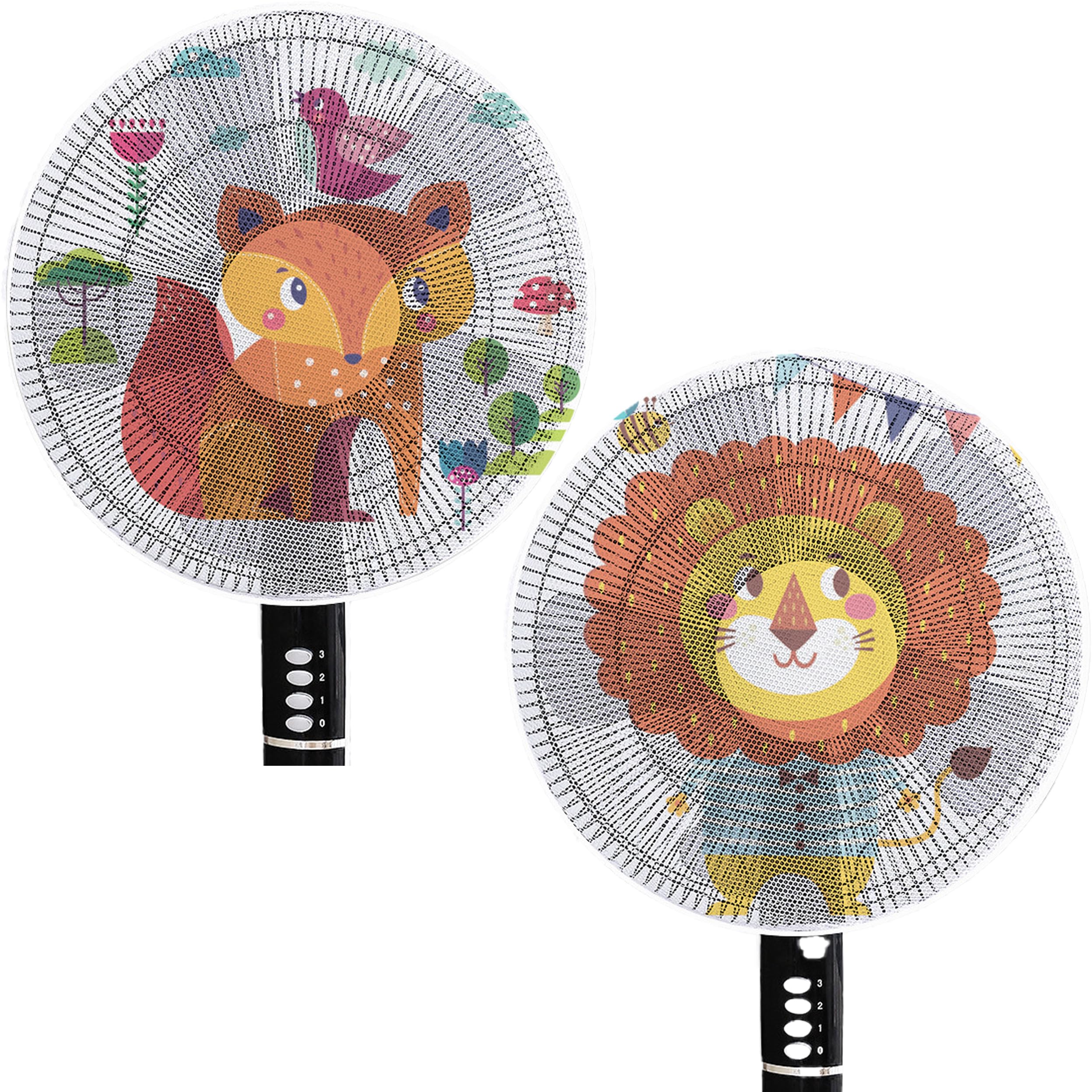 bo sher 2 Pack Fan Cover16'' Safety Protection Cover for Kids Anti?Pinch Hand Finger Protector Washable Guard NetPerfect Parents of Toddlers