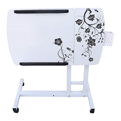 Household Computer Task Desk Office Table,Can Be Folded and Adjusted Angle,Adjustable Height,Removable,2 Separate Tabletop,Pen Holder(Ship from US!)