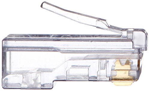 Platinum Tools 100003B EZ-RJ45 Cat5e Connector, 100-Pack