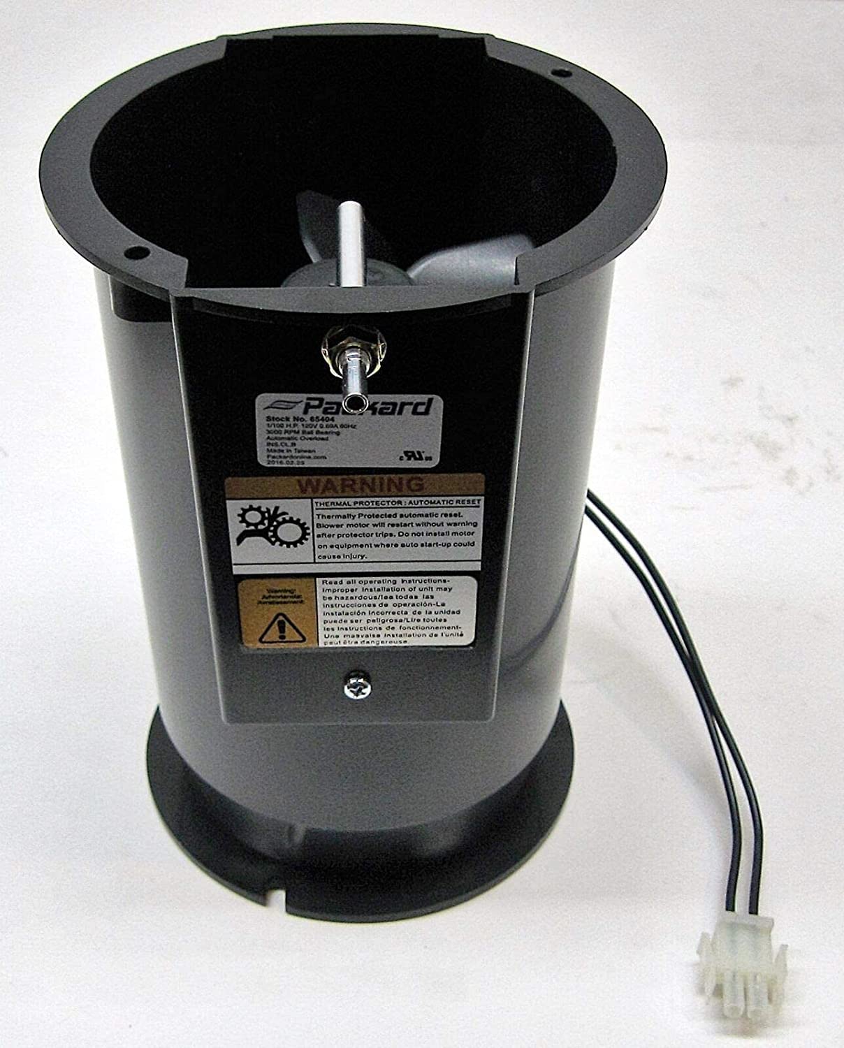 Packard Draft Inducer Furnace Fan Motor 65404 for Intertherm Miller Nordyne