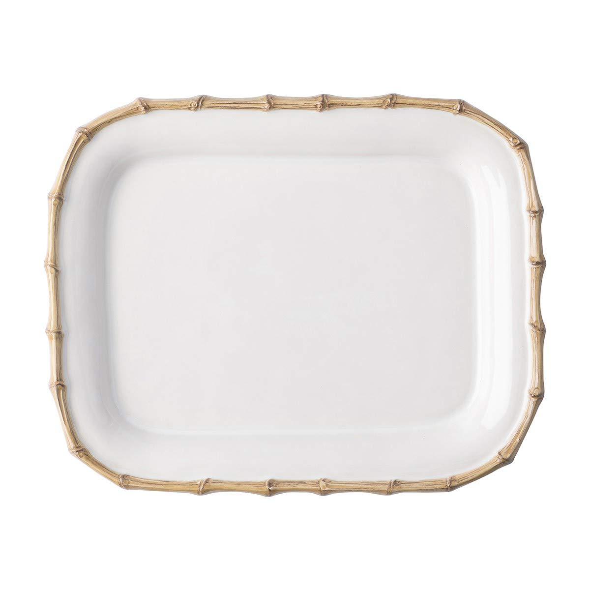 Juliska Bamboo Natural 12'' Rectangular Platter