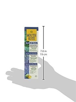 Mouth Kote Dry Mouth Spray, Oral Moisturizer with Yerba Santa, 8 Fluid Ounce (PACK OF 2)