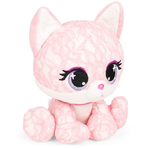 GUND P.Lushes Designer Fashion Pets Jessica Foxy Fox Premium Stuffed Animal Soft Plush, Pink, 6β
