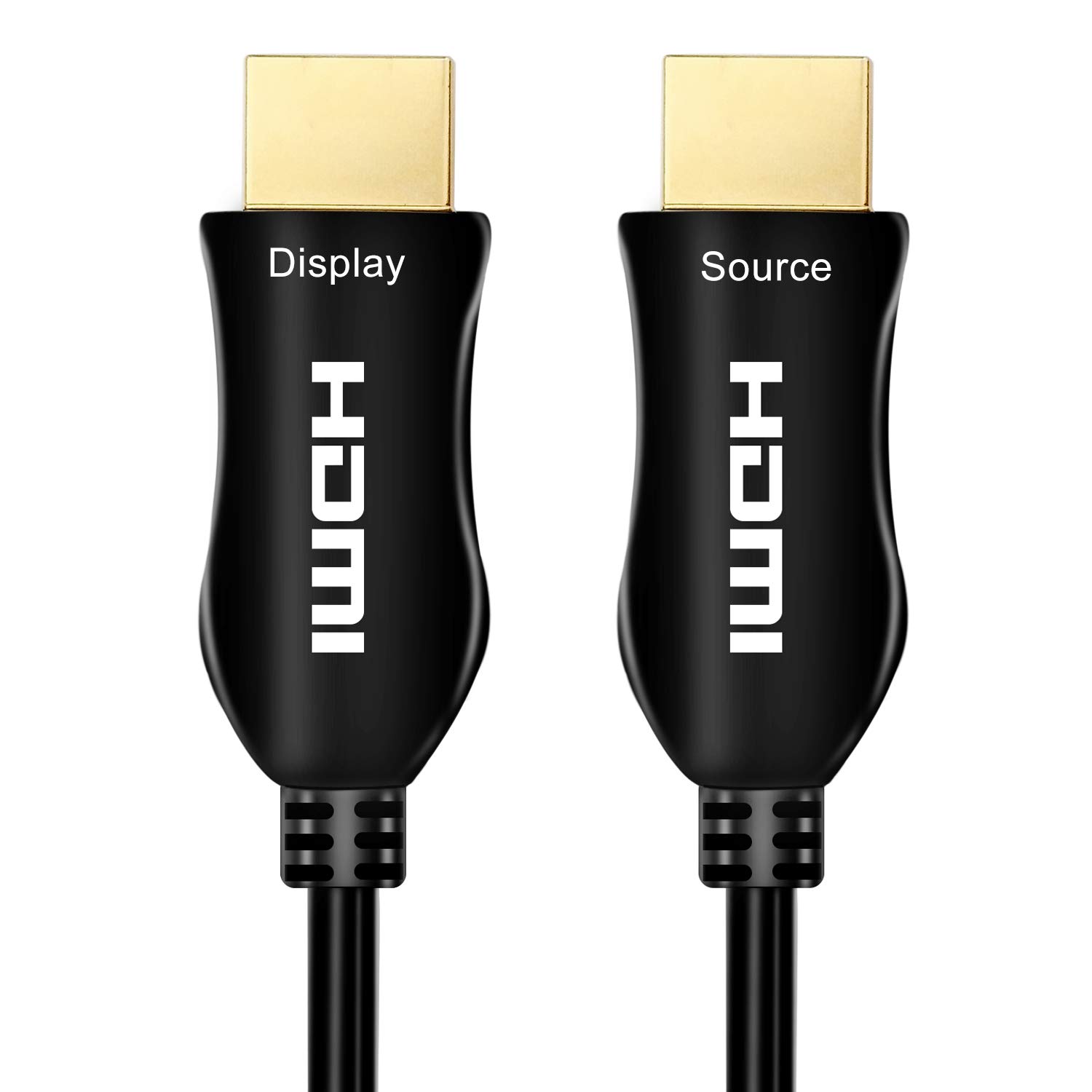 iBirdie 4K Fiber Optic HDMI Cable 200 Feet, 62 Metre, Work on Full 4K 60Hz HDR, HDCP 2.2, 1440p 144Hz, 18Gbps High Speed Ultra HD, Directional Active Cord Compatible for Apple-TV Ps4 Xbox