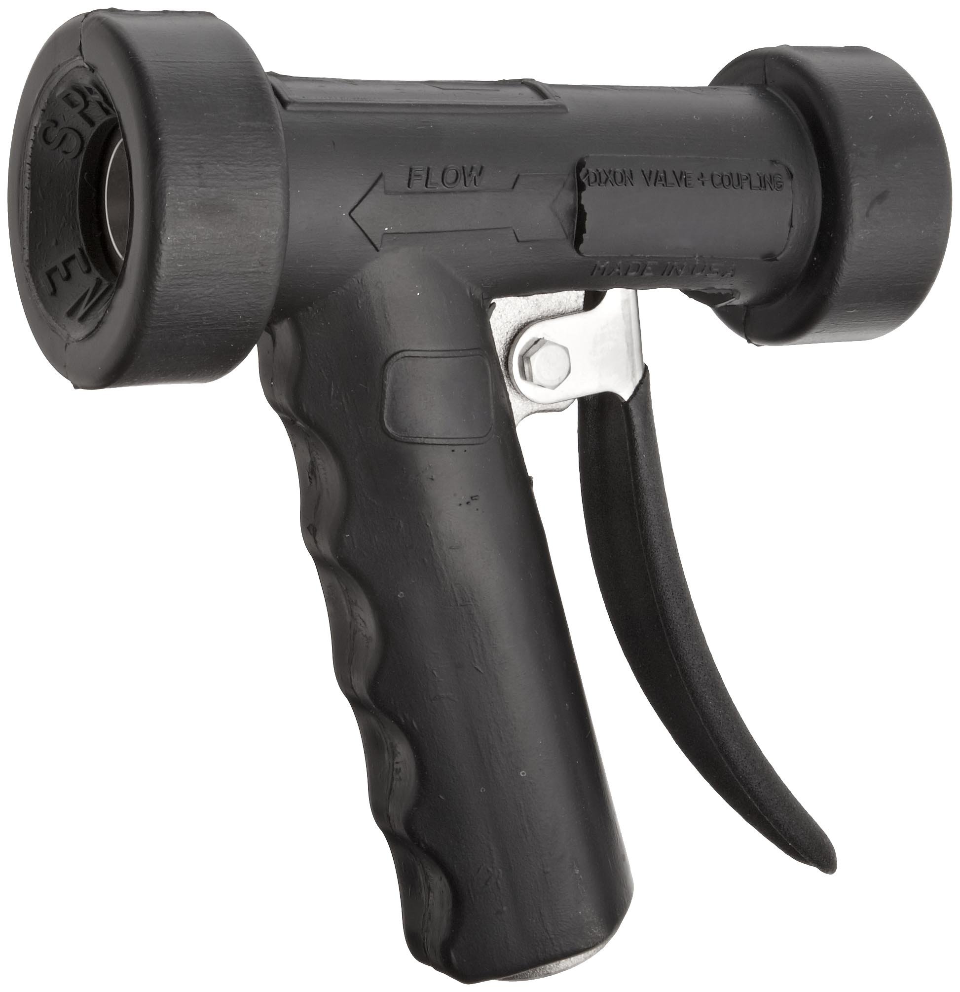 Dixon Valve AWSG Aluminum Hot Water Washdown Spray Nozzle, 1/2" NPT Female Inlet, Black