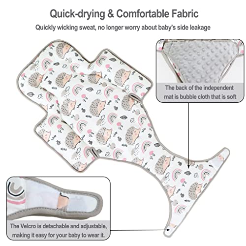 KAKIBLIN Breastfeeding Pillow, Multifunctional Baby Feeding Support Nursing Pillow for Tummy Time (Grey)