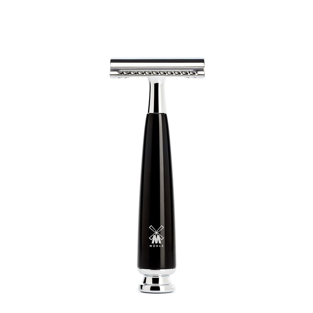 MÜHLE RYTMO Double Edge Safety Razor (Closed Comb) For Men - Perfect for Every Day Use, Barbershop Quality Close Smooth Shave