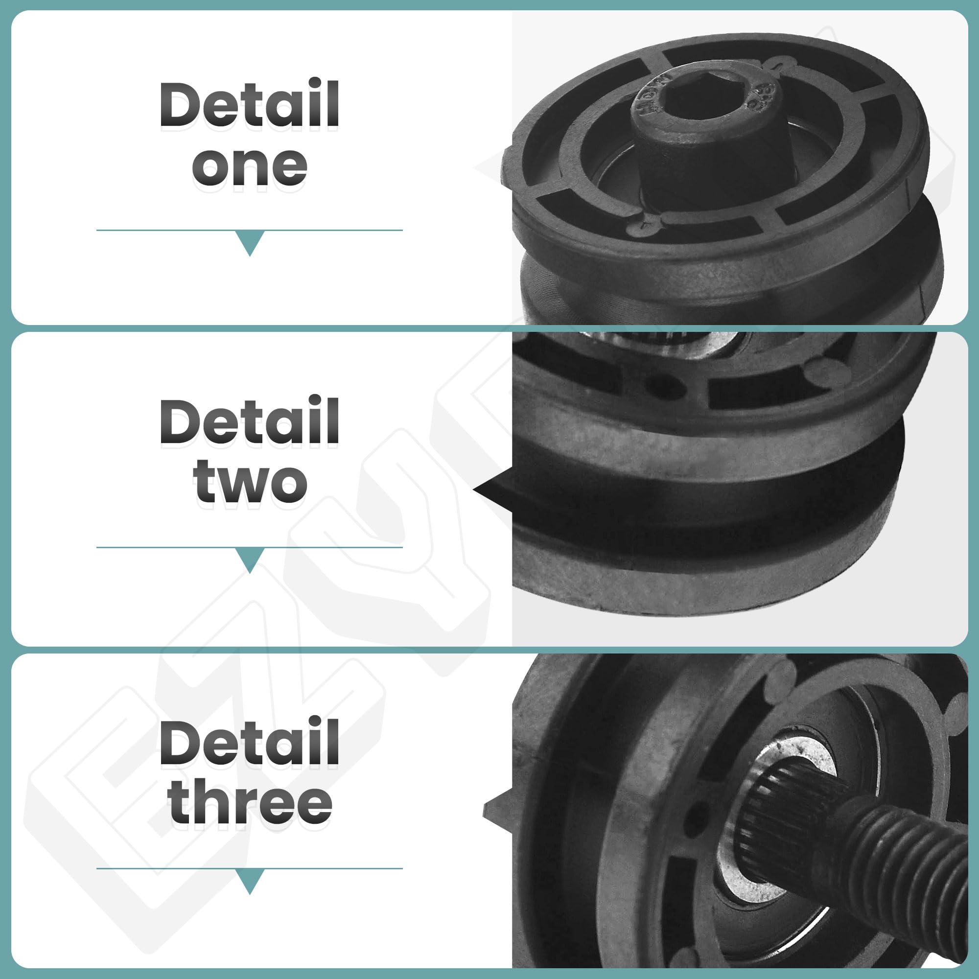 EZYPAK 305784005 089041054704 Table Roller for Ridgid 306784001,305784001 524820001 Table Roller - Fits 7" Tile Saw model R4030, R4031, R4030S, R4031S, R40311 (6)
