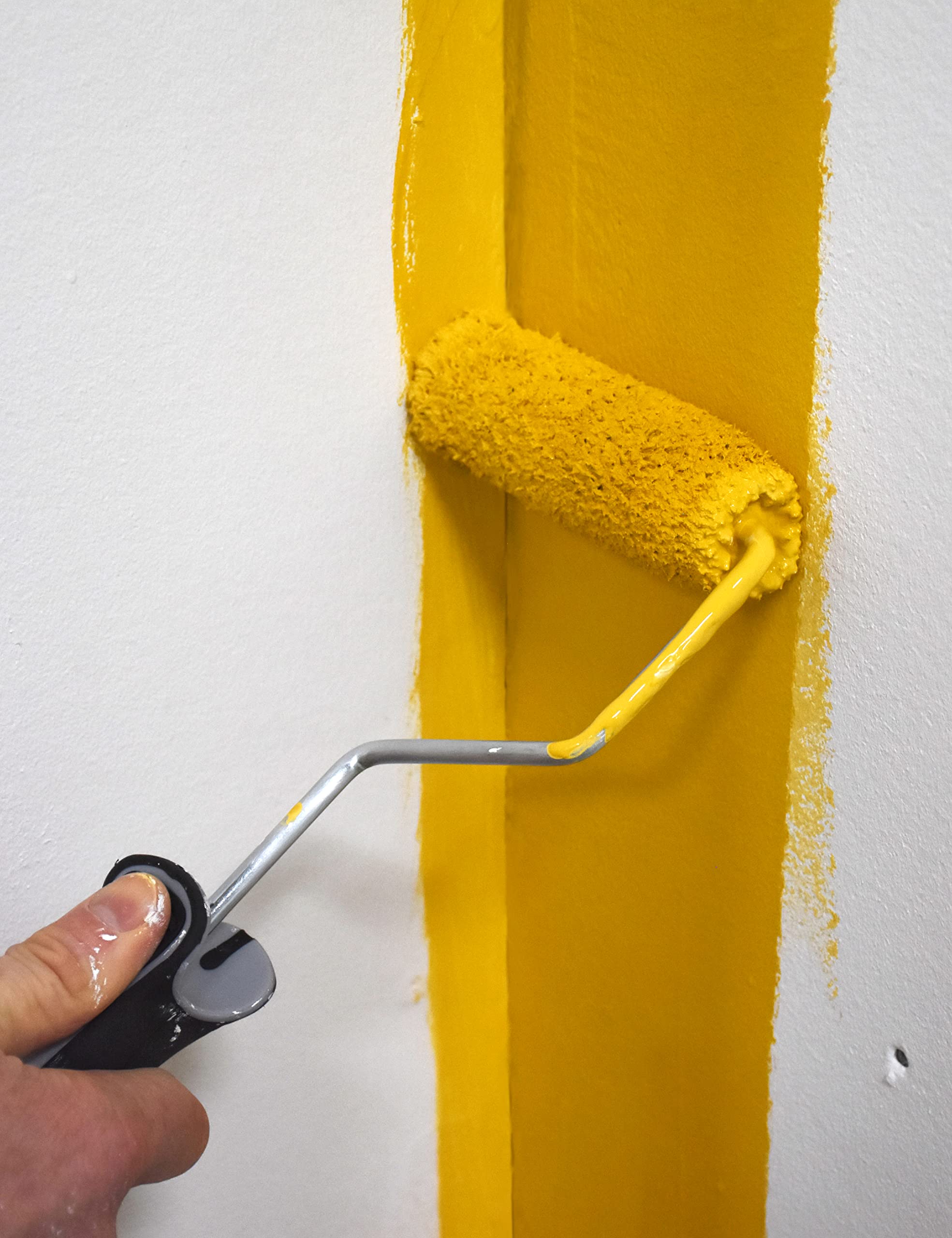 ROLLINGDOG Mini Roller - 4 Inch Jumbo Microfiber Small Paint Roller Covers 3/8” Nap