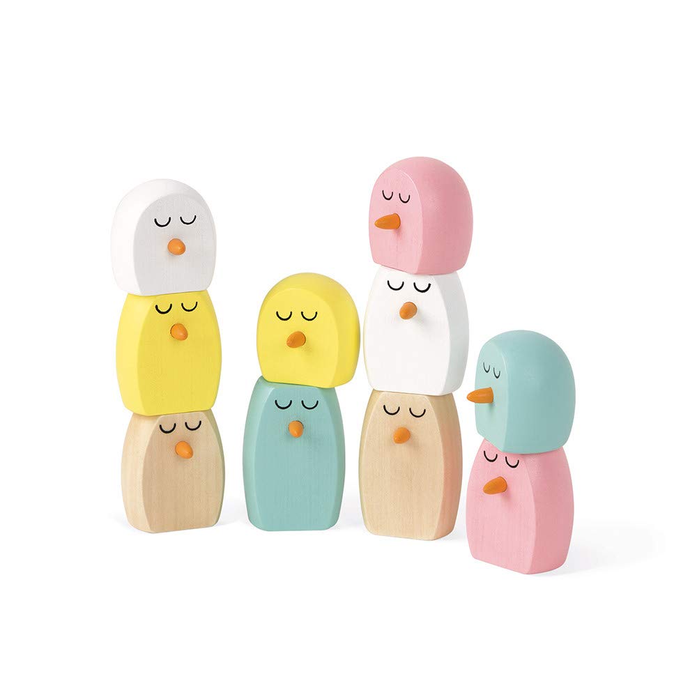 Janod Zigolos Wooden Balancing Game - Flamingo β Ages 3+ - J08230