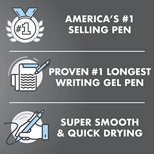 PILOT G2 Premium Refillable and Retractable Rolling Ball Gel Pens, Fine Point, Blue Ink, 12-Pack (31021)