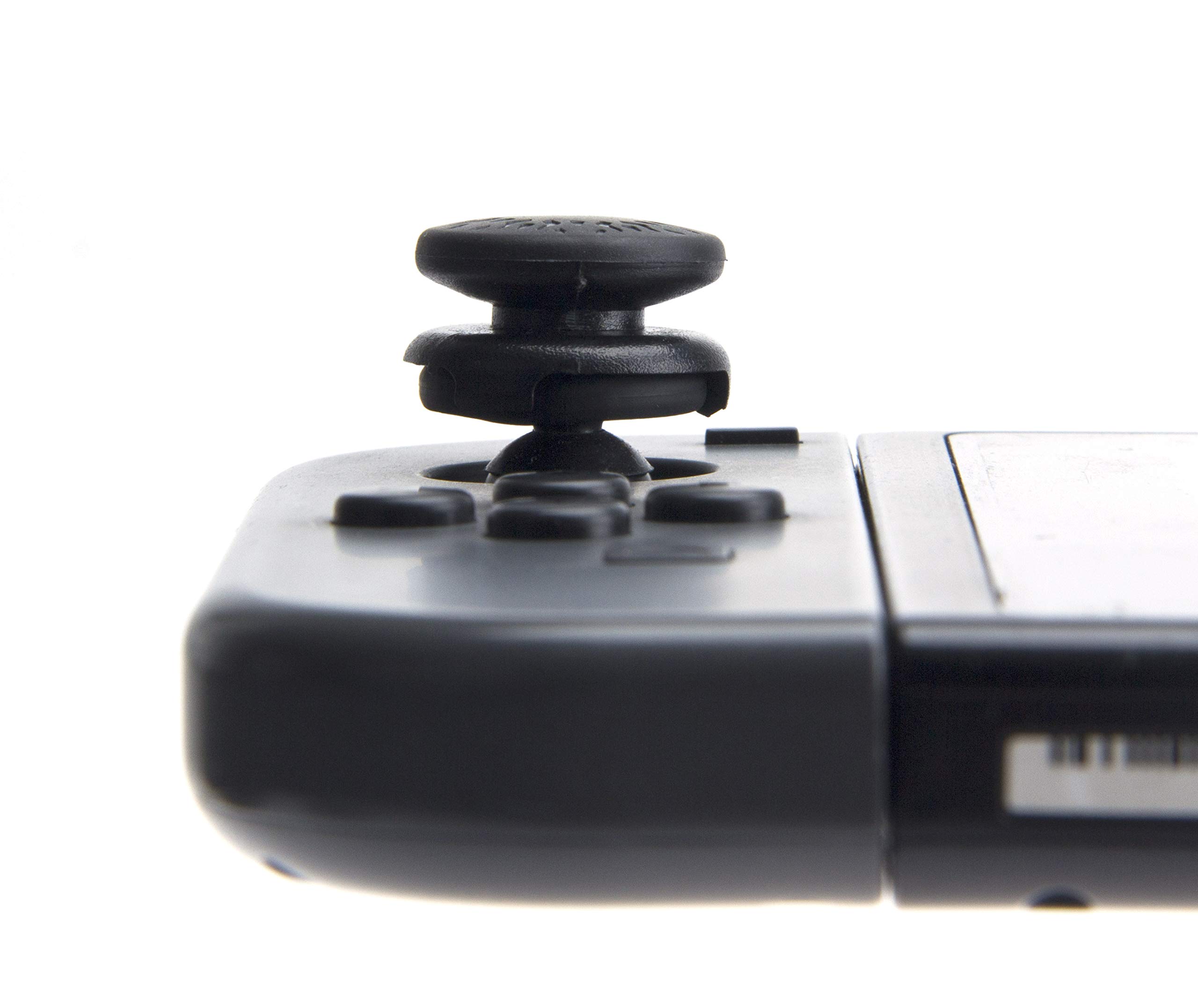 iMW Joy-Con Caps (4 Packs) - Black - Nintendo Switch Standard Edition