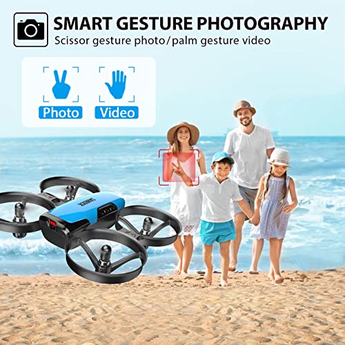 Ficinto U61W Mini Drones with Camera for Adults, Ranger Plus, 40 Mins Flight, Altitude Hold, Headless Mode, One Key Start